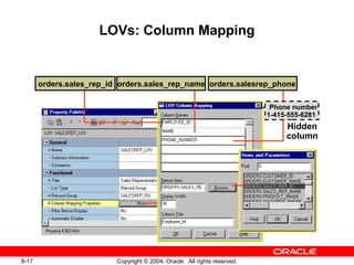 Oracle forms les08 | PPT