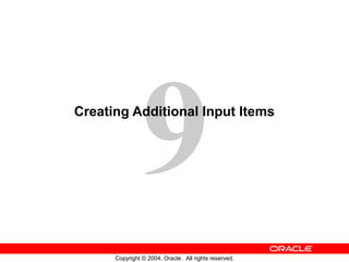 Oracle forms les09 | PPT