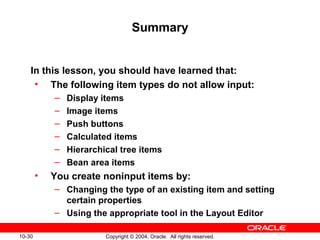 Oracle forms les10 | PPT