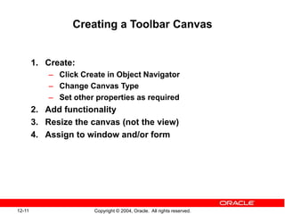 Oracle forms les12 | PPT