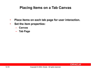 Oracle forms les12 | PPT