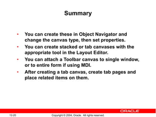 Oracle forms les12 | PPT