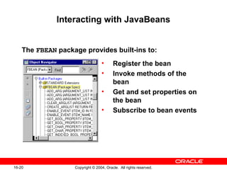 Oracle forms les16 | PPT