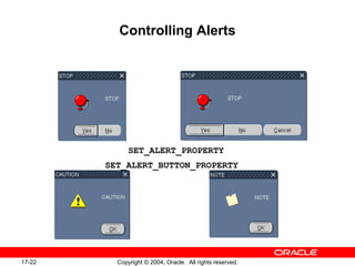 Oracle forms les17 | PPT