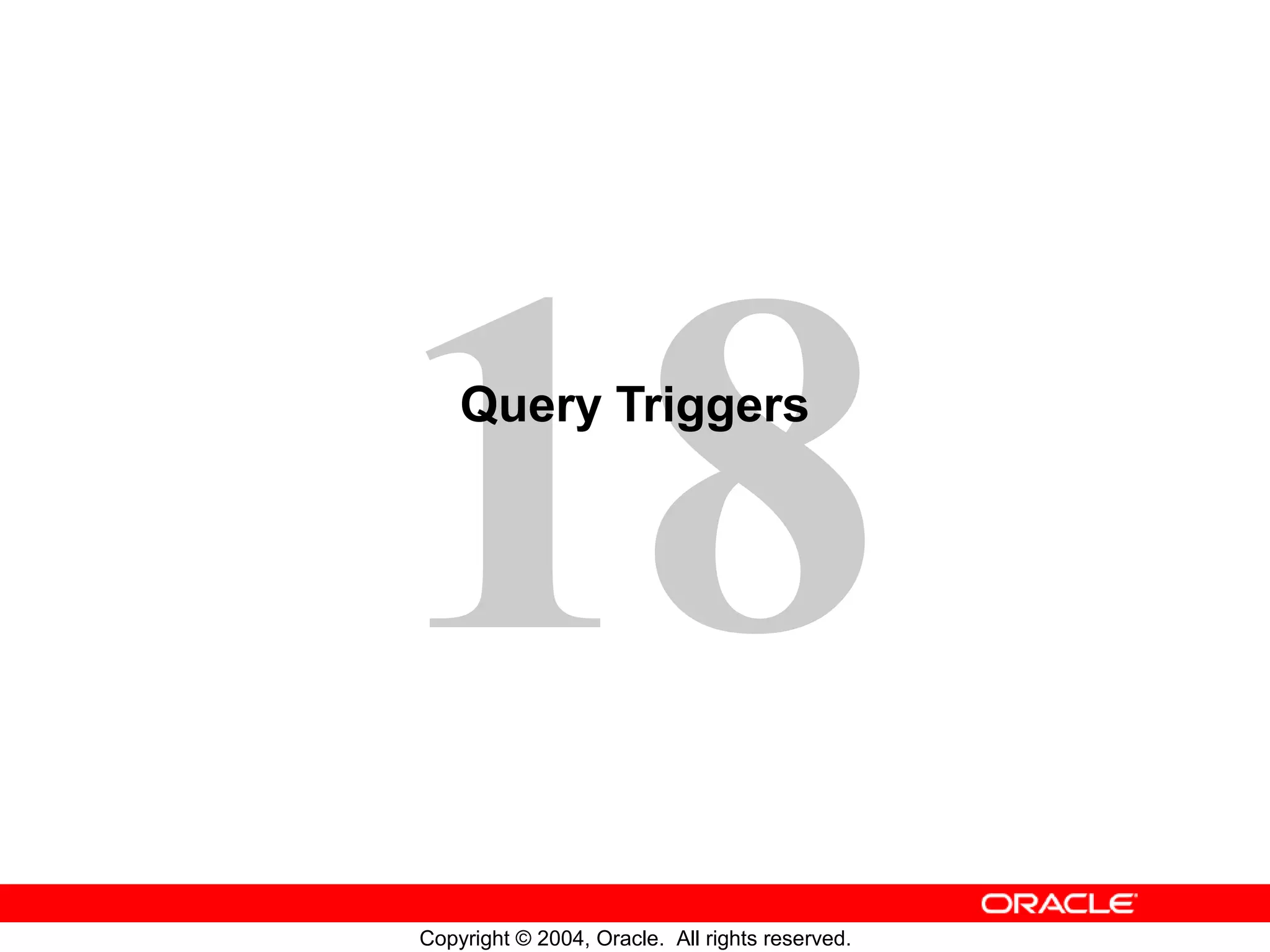 Oracle Forms Les18 Ppt