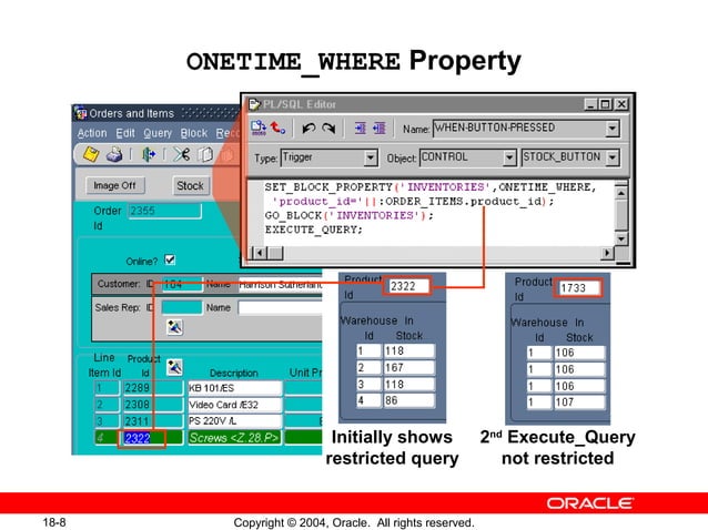 Oracle forms les18 | PPT