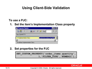 Oracle forms les19 | PPT