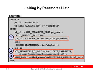 Oracle forms les24 | PPT