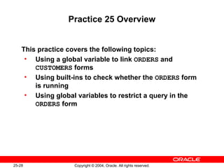 Oracle forms les24 | PPT