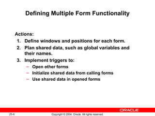 Oracle forms les24 | PPT