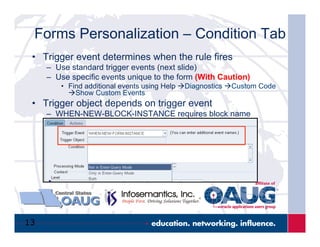 Oracle forms personalization | PDF