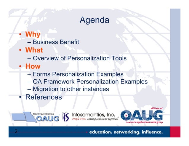 Oracle Forms Personalization Ppt 