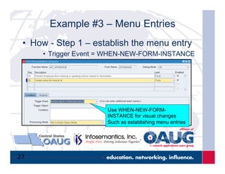 Oracle forms personalization | PDF