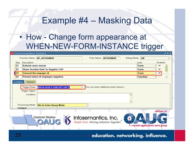 Oracle Forms Personalization Ppt 5281