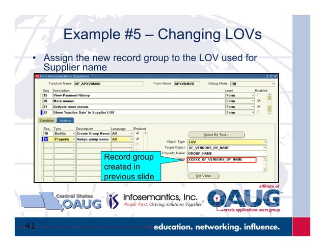 Oracle Forms Personalization Ppt 