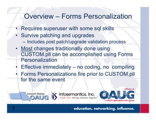 Oracle forms personalization | PDF