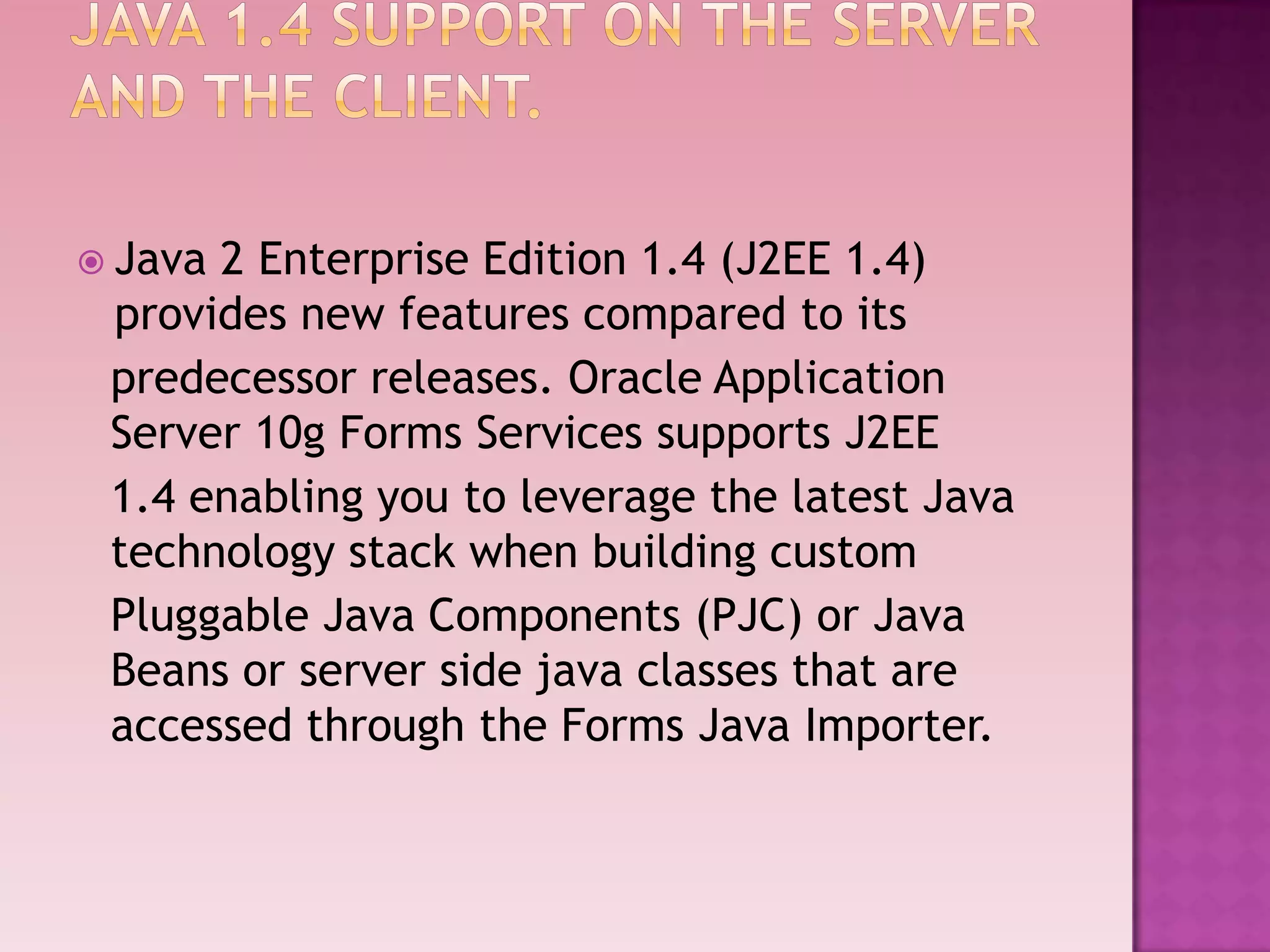 Oracle forms release II | PPTX