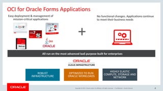 Oracle forms to oci executive overview for customer | PPTX
