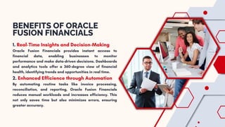 Oracle Fusion financials Training Course | PDF