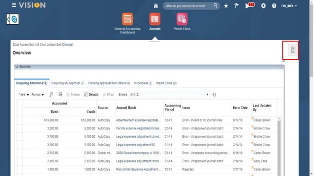 Oracle fusion general ledger-enter journal-manual | PPTX