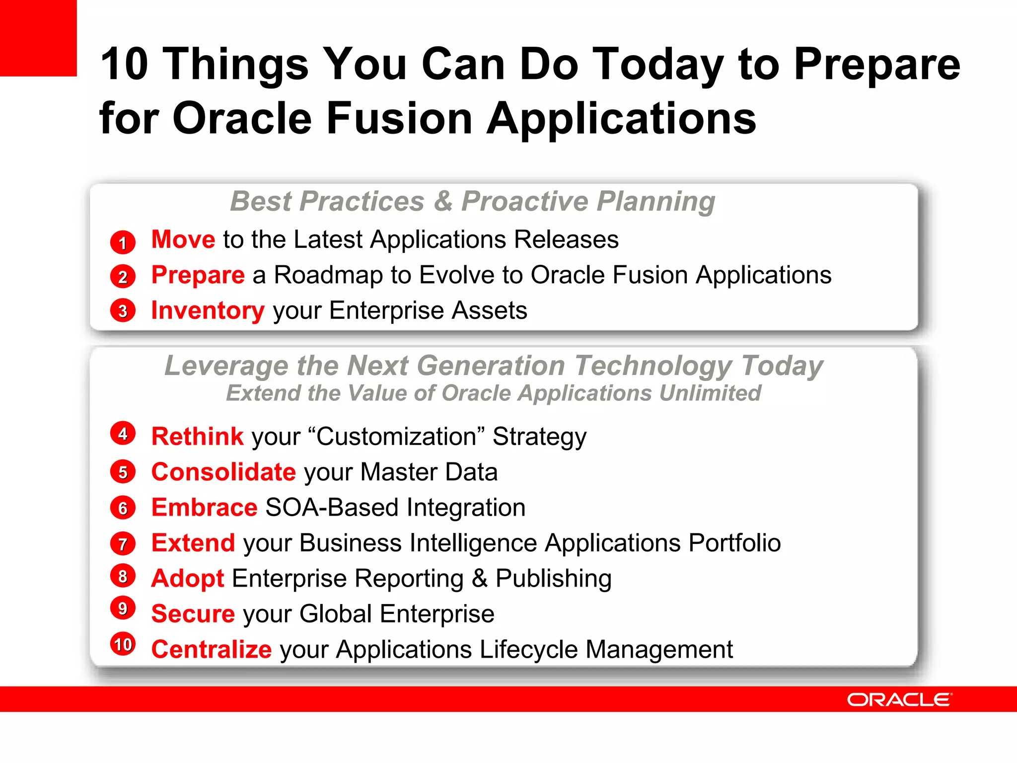 Oracle Fusion Application | PPT