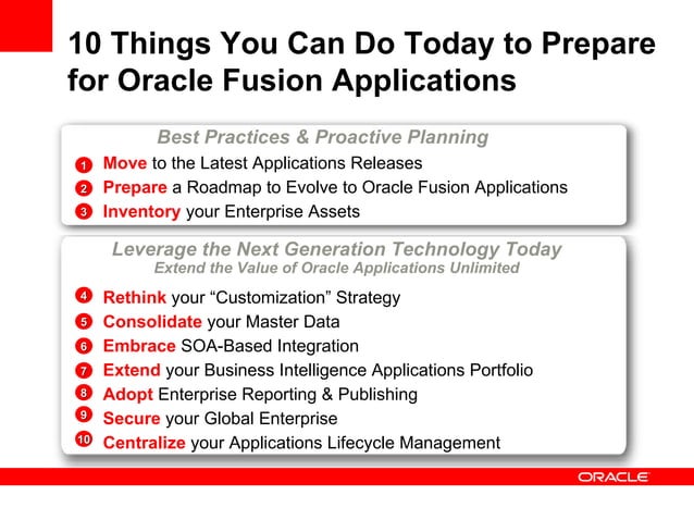 Oracle Fusion Application | PPT