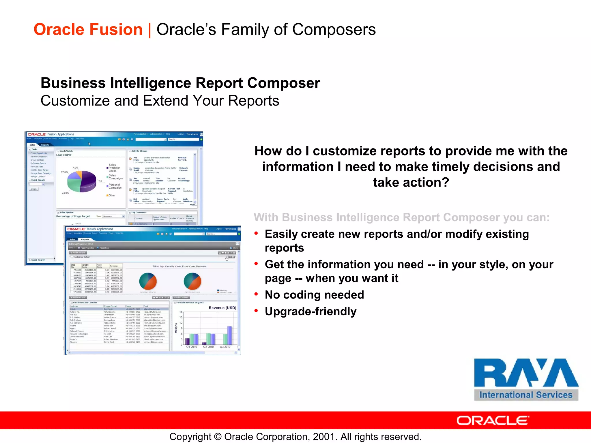 Oracle Fusion & Cloud Applications Overview | PPT