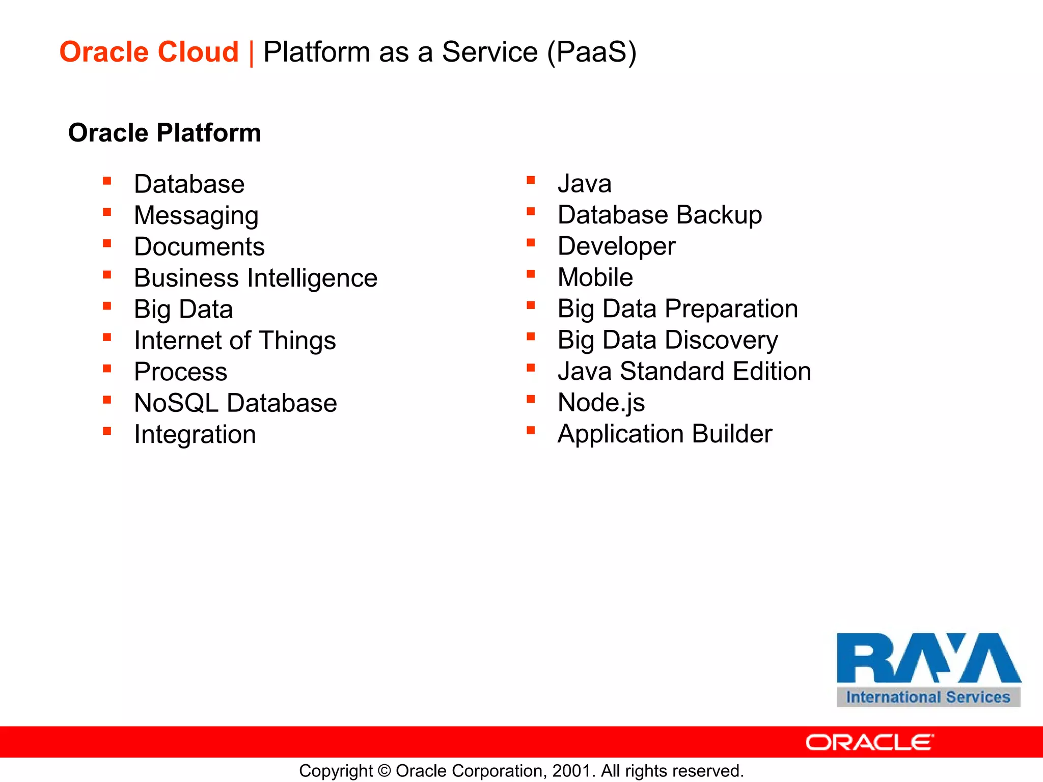Oracle Fusion & Cloud Applications Overview | PPT