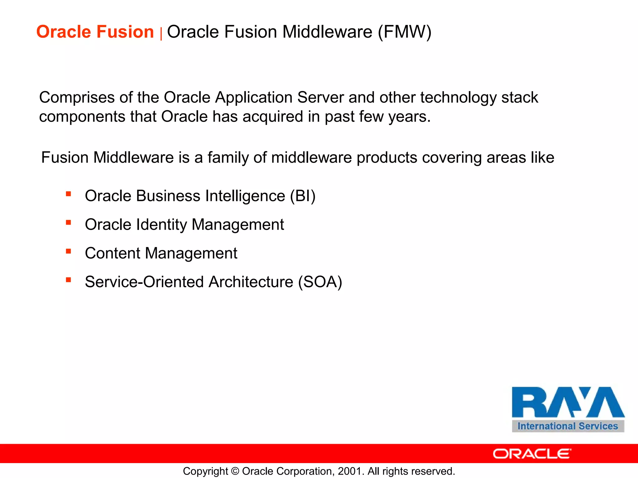 Oracle Fusion And Cloud Applications Overview Ppt