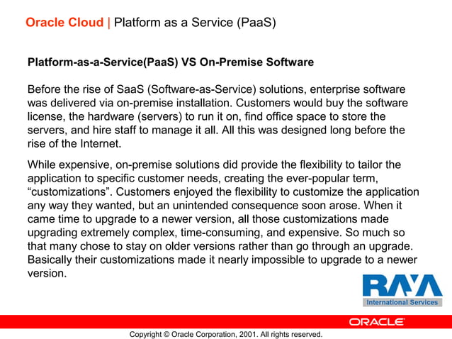 Oracle Fusion And Cloud Applications Overview Ppt Cloud Computing