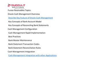 Oracle Fusion Financials Online Training | PDF