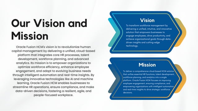 Oracle Fusion HCM: Revolutionizing Human Capital Management | PPT