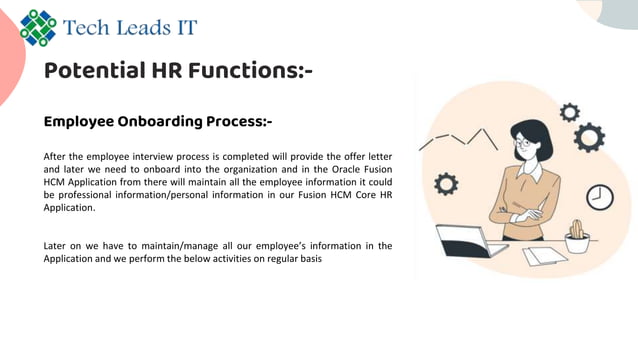 Oracle Fusion HCM Core HR Module.pptx | Human Resources | Business