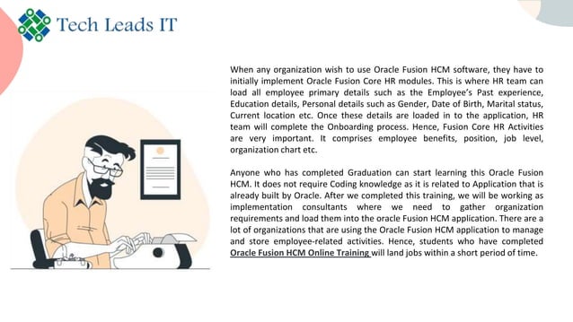 Oracle Fusion HCM Core HR Module.pptx | Human Resources | Business
