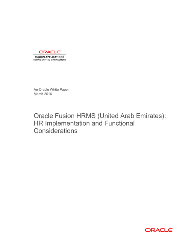 Oracle fusion hrms_for_uae_hr_setup_white_paper_rel11 | PDF | Legal ...