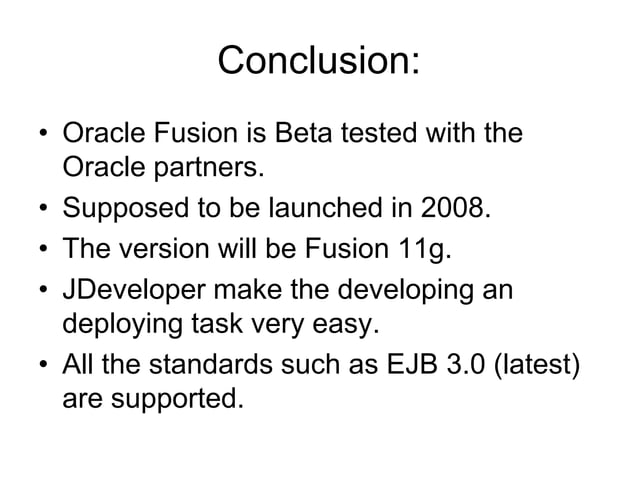 Oracle fusion middleware 11g - IBANK | PPT