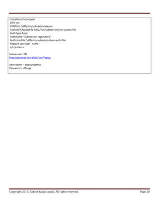 Oracle fusionmiddlewarecontinuosintegration slideshare_v1 | PDF