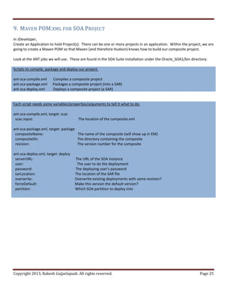 Oracle fusionmiddlewarecontinuosintegration slideshare_v1 | PDF