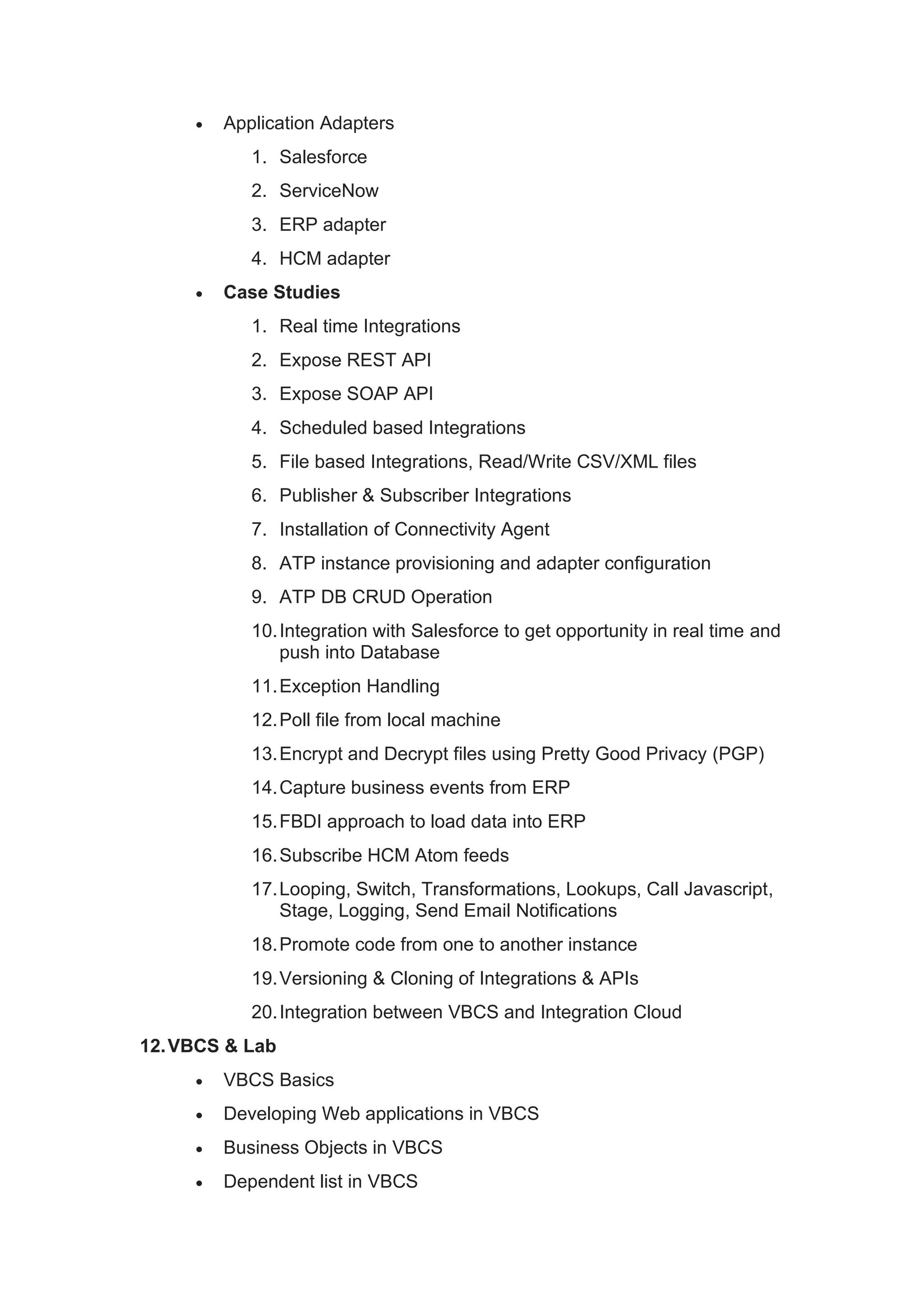 Oracle Fusion OIC Course Content.pdf Oracle Fusion OIC Course Content.pdf