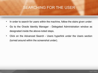 Oracle Fusion Financial Cloud Features - Creating Implementation Users | PPT