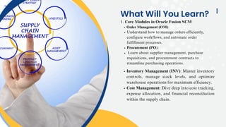 Oracle fusion SCM Online Training Course | PPT