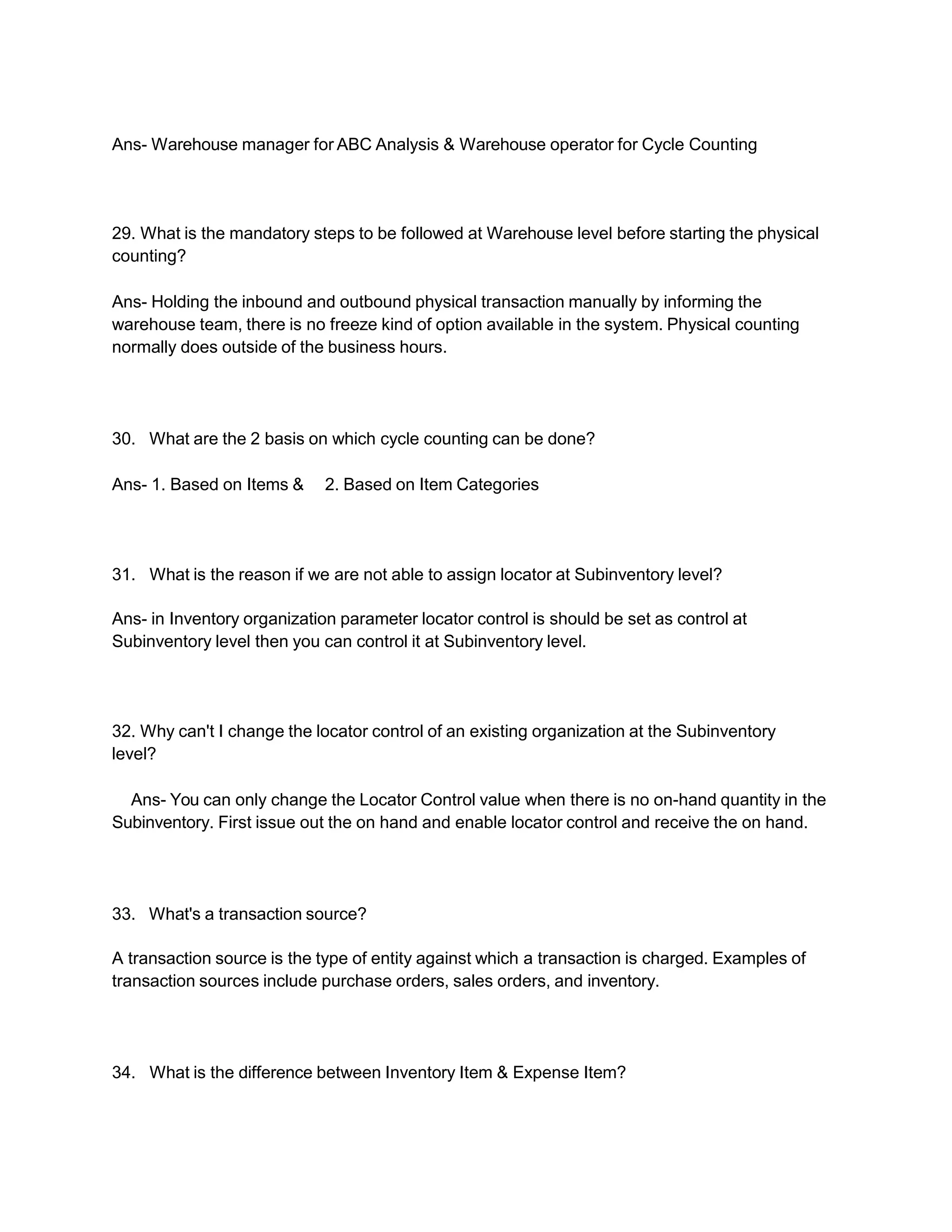 Oracle Fusion SCM - Inventory Management Interview Question.pptx