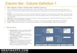 Oracle General Ledger GL FSG | PPT