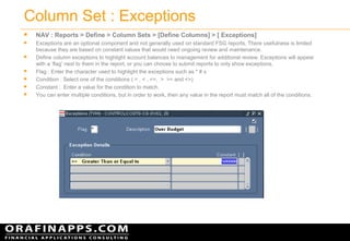 Oracle General Ledger GL FSG | PPT
