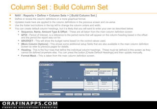 Oracle General Ledger GL FSG | PPT