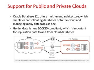Oracle golden gate 12c New Features | PPT