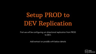 Oracle Golden Gate Bidirectional Replication | PPT