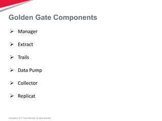All about Oracle Golden Gate by Udaya Kumar Pyla | PPTX