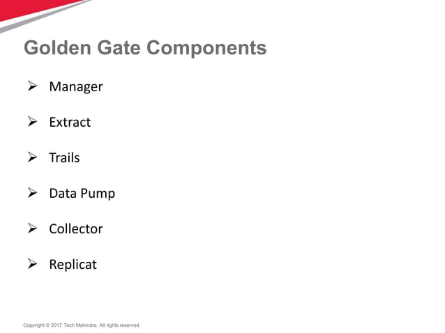 All about Oracle Golden Gate by Udaya Kumar Pyla | PPTX