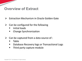All about Oracle Golden Gate by Udaya Kumar Pyla | PPTX